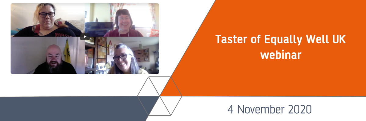 A taster of Equally Well UK - Webinar | Equally Well