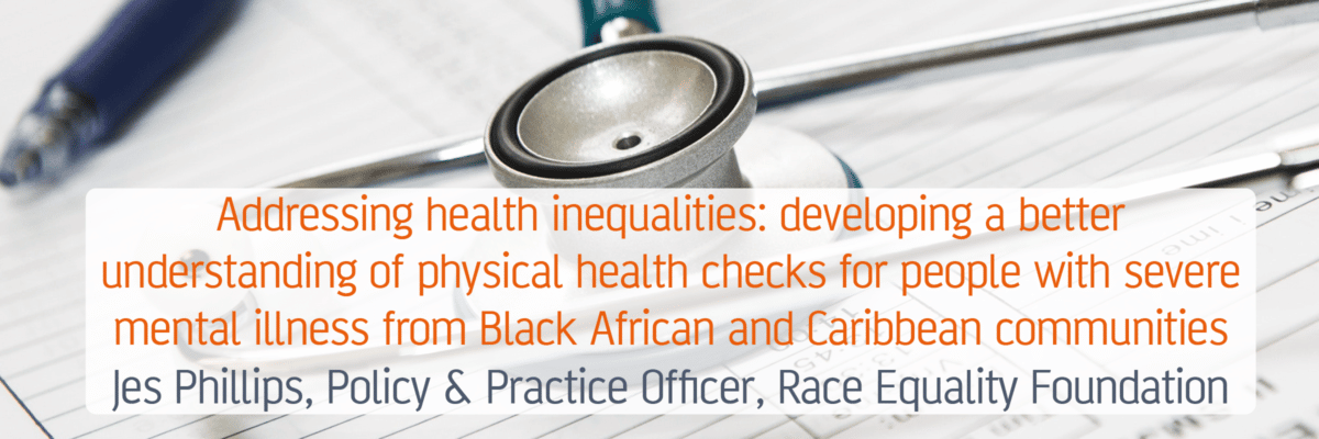 Health checks for people with SMI from Black African & Caribbean ...
